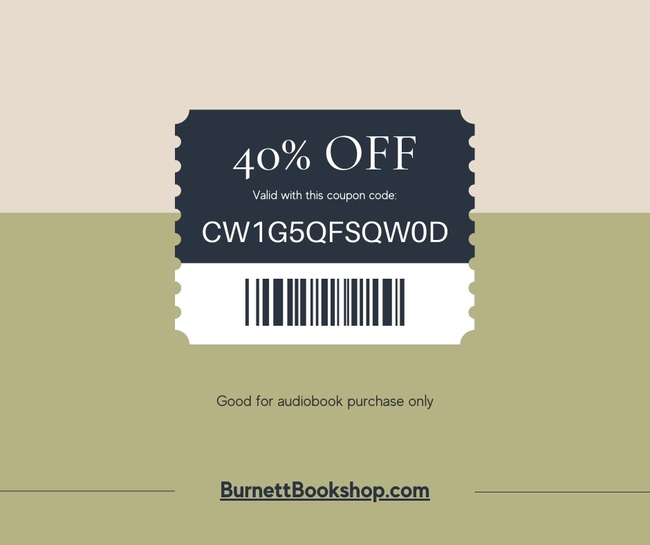 Audiobook Coupon Code - Jodi Burnett